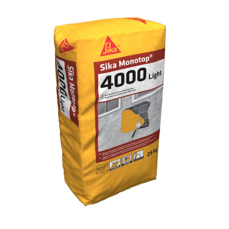 SIKAMONOTOP 4000 LIGHT SACO 25 KG - Sika Las Palmas Tecnicanarias
